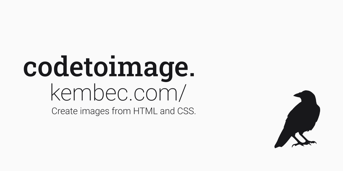 CodeToImage: Convert HTML & CSS into Images Instantly